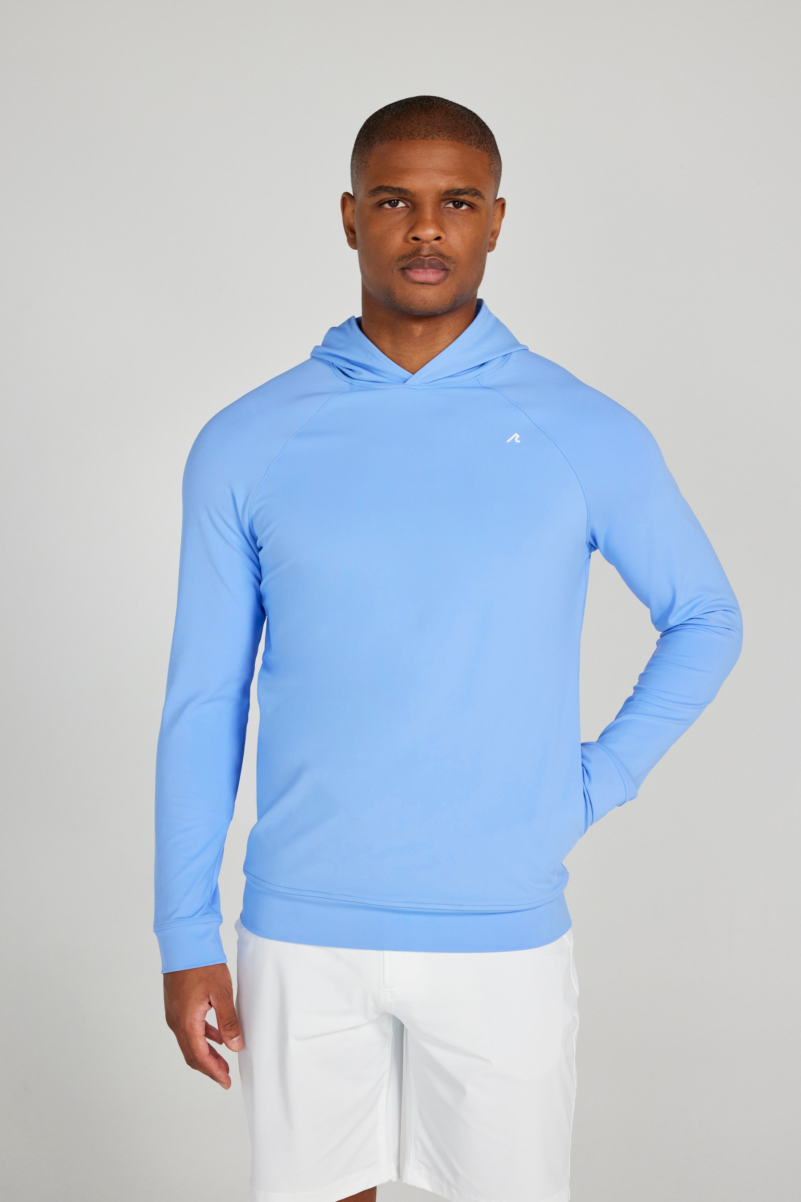 Larkin Hoodie in Bleu – REDVANLY