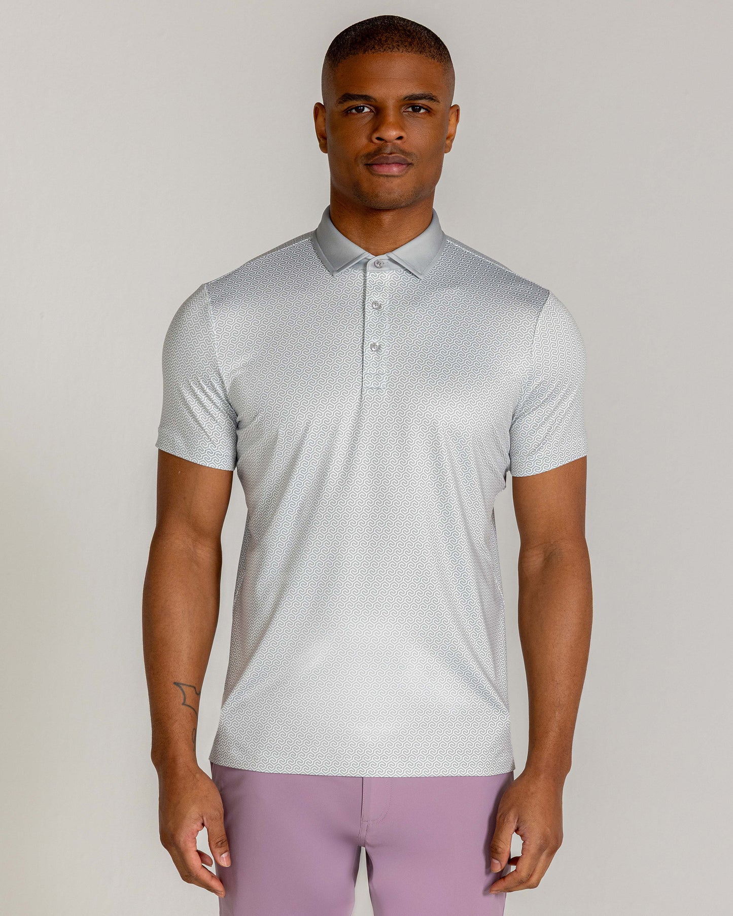 Grafton Polo in Glacier Gray – REDVANLY
