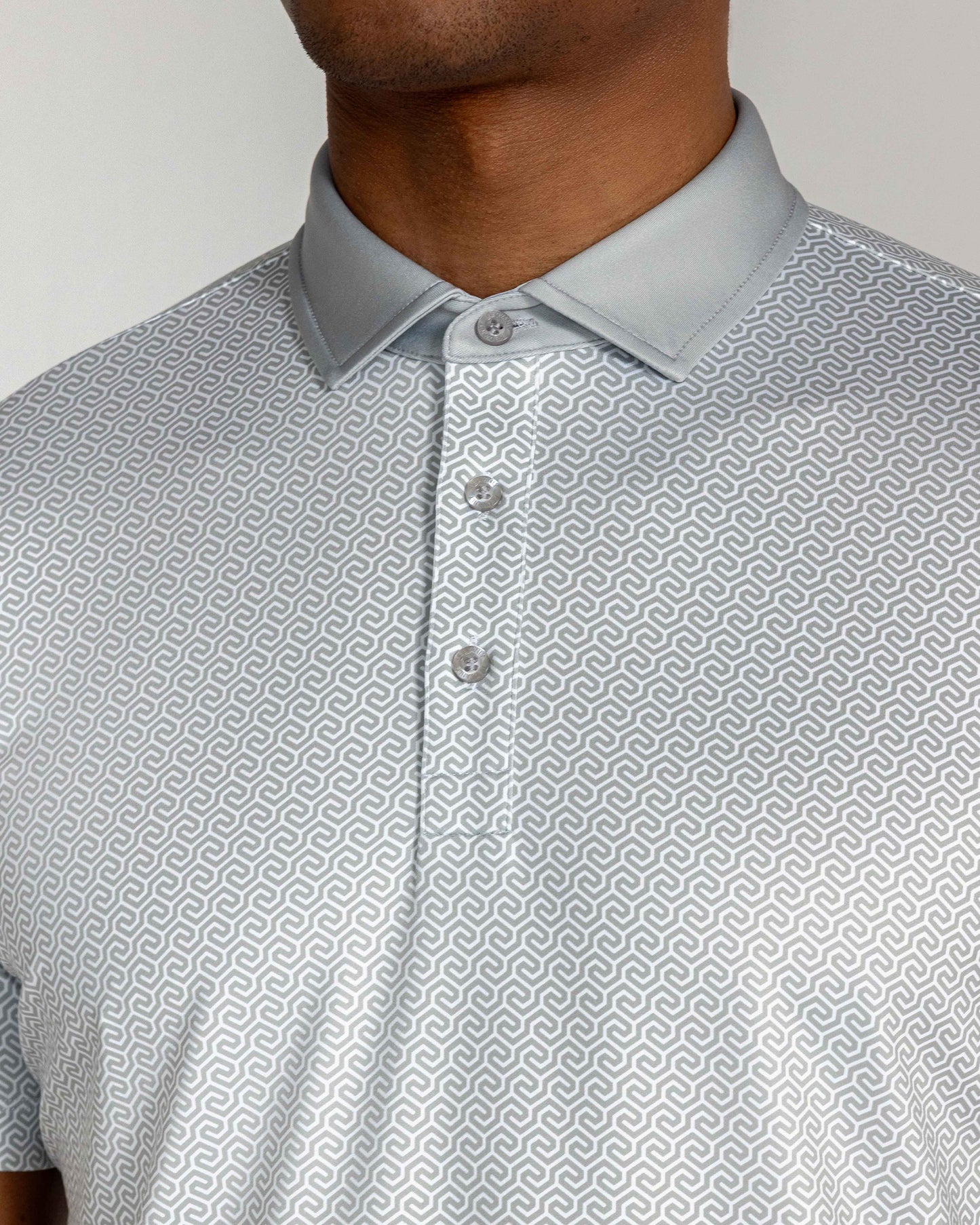Grafton Polo in Glacier Gray – REDVANLY