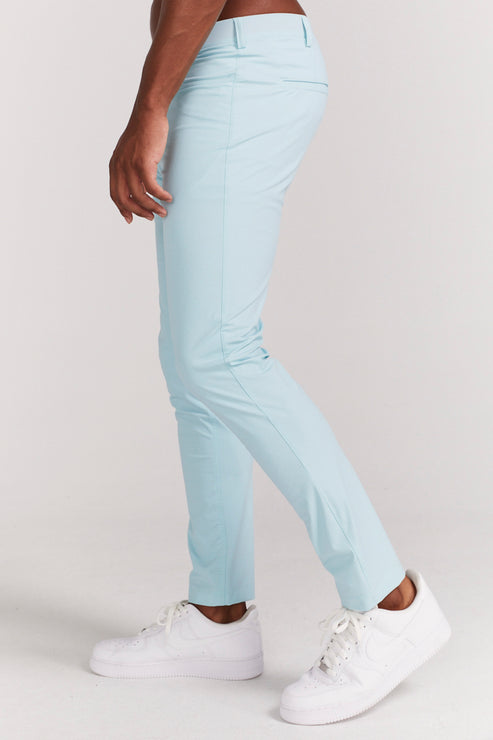 Kent Pull-On Trouser in Canal Blue – REDVANLY