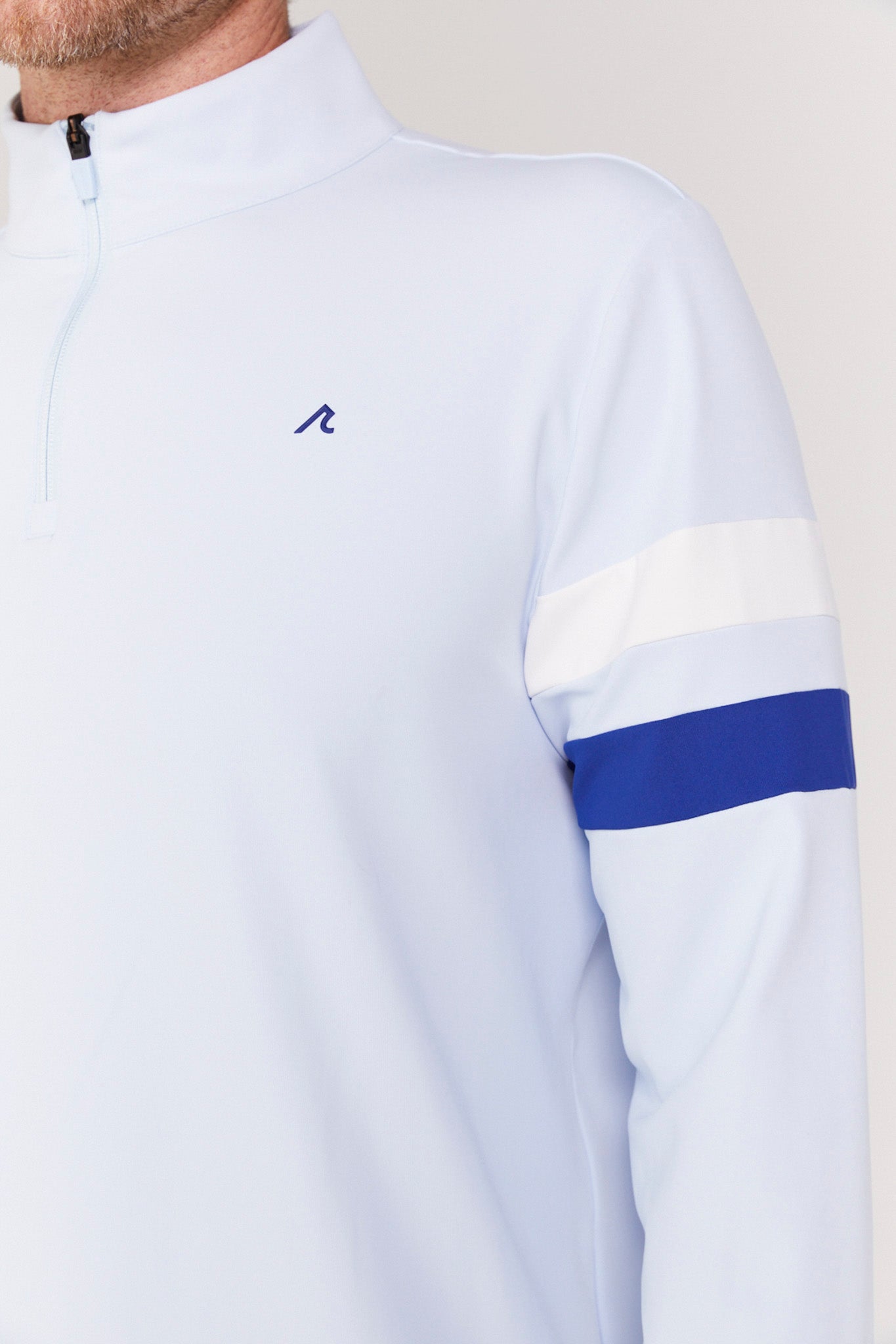 Wilson Quarter Zip in Breeze – REDVANLY