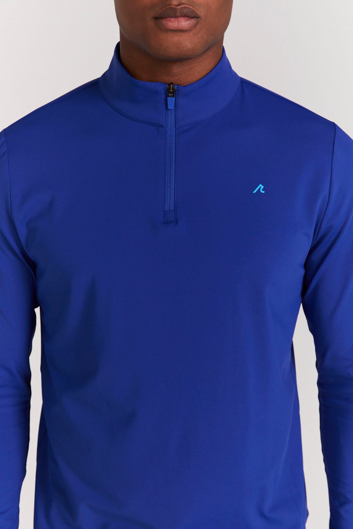 Hayden Quarter Zip in Mazarine Blue – REDVANLY