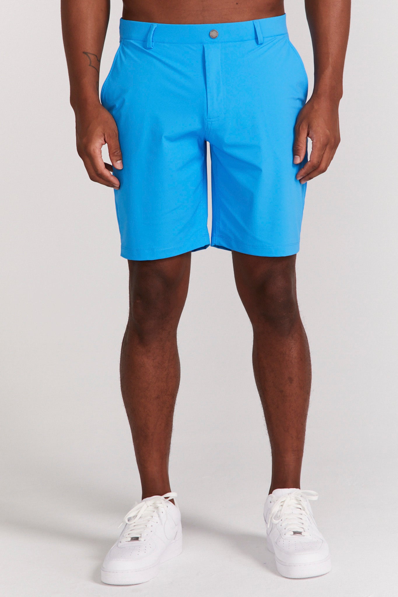 Hanover Pull-On Short in Malibu Blue – REDVANLY
