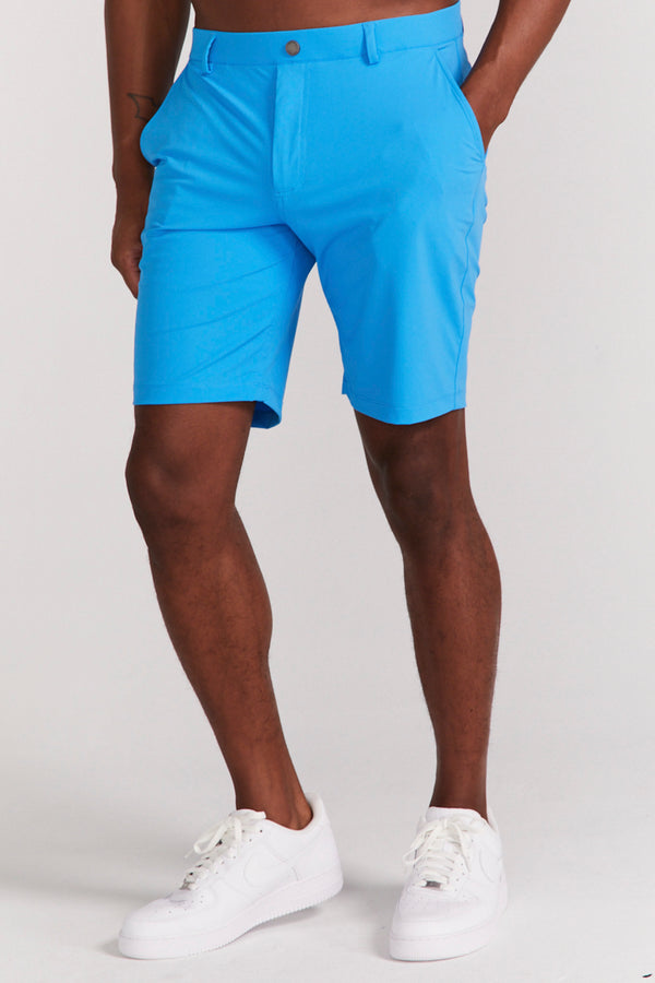 Hanover Pull-On Short in Malibu Blue – REDVANLY